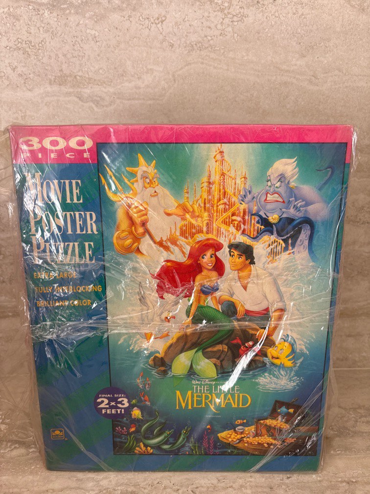 300 piece Little Mermaid Puzzle, Hobbies & Toys, Toys & Games on Carousell