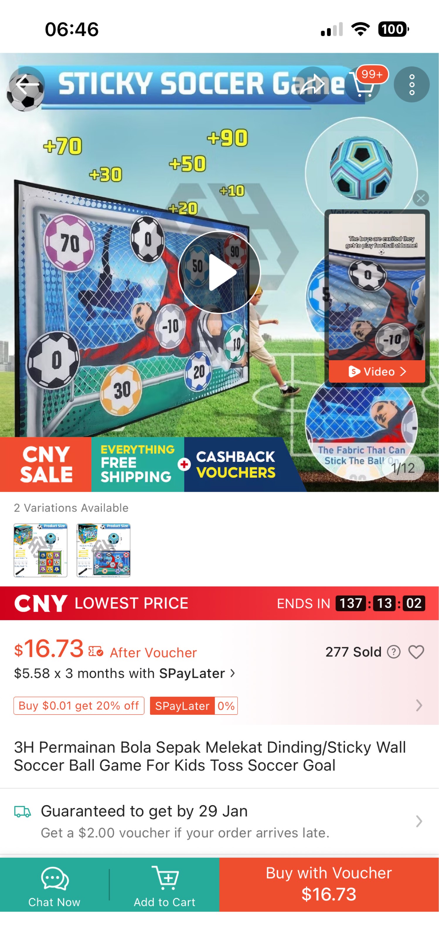 3H Sticky Wall Soccer Ball Game for Kids, Hobbies & Toys, Toys & Games ...