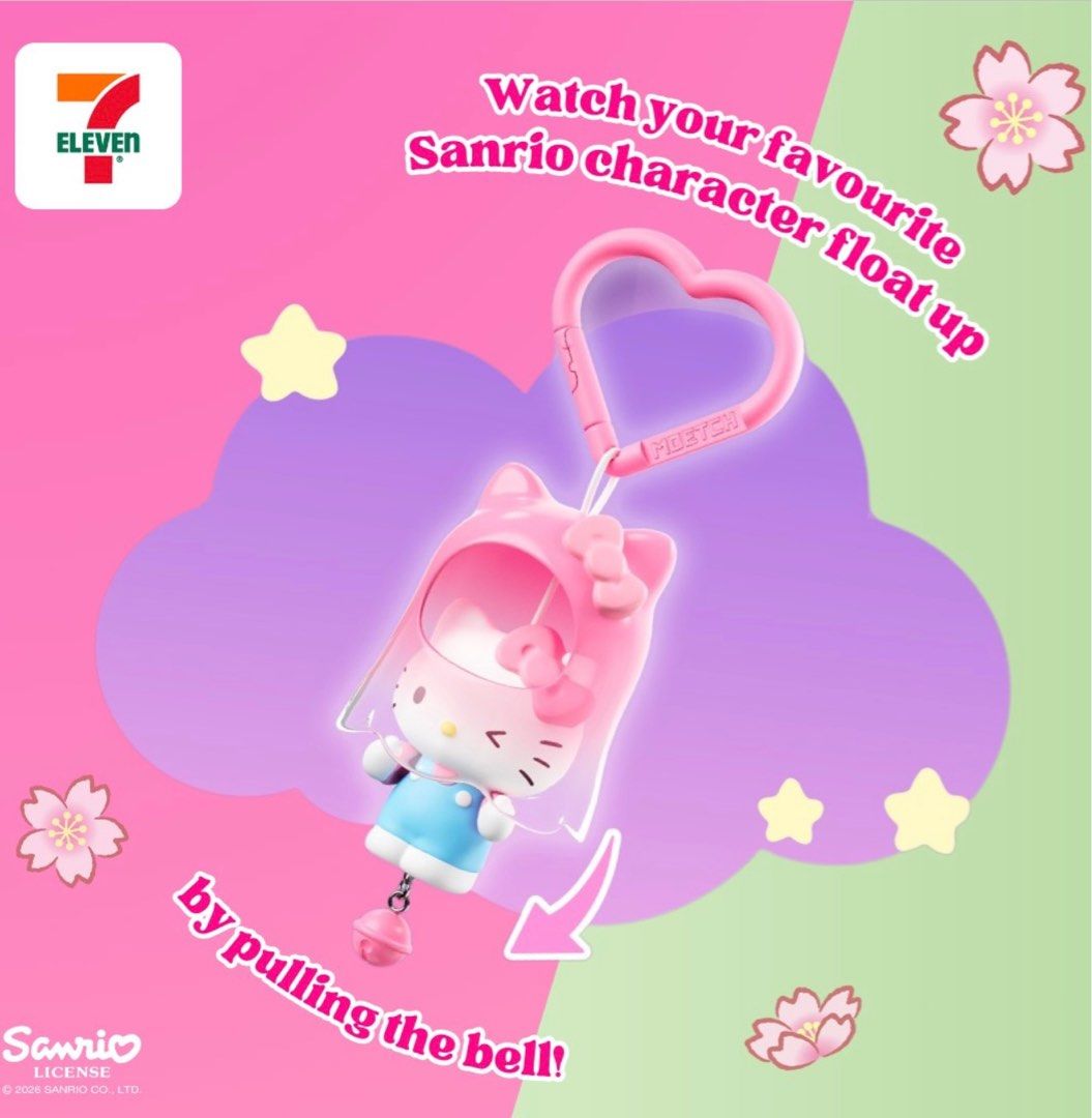 7-Eleven Sanrio Ghostly Appearance Movable Toy Blind Box, Hobbies ...