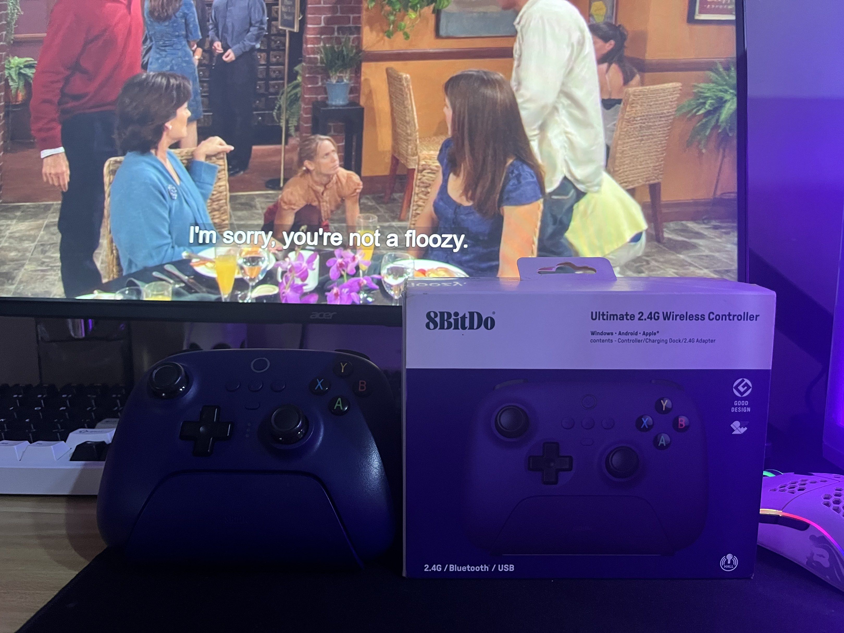 8BitDo Ultimate 2.4G Wireless Controller, Video Gaming, Gaming ...