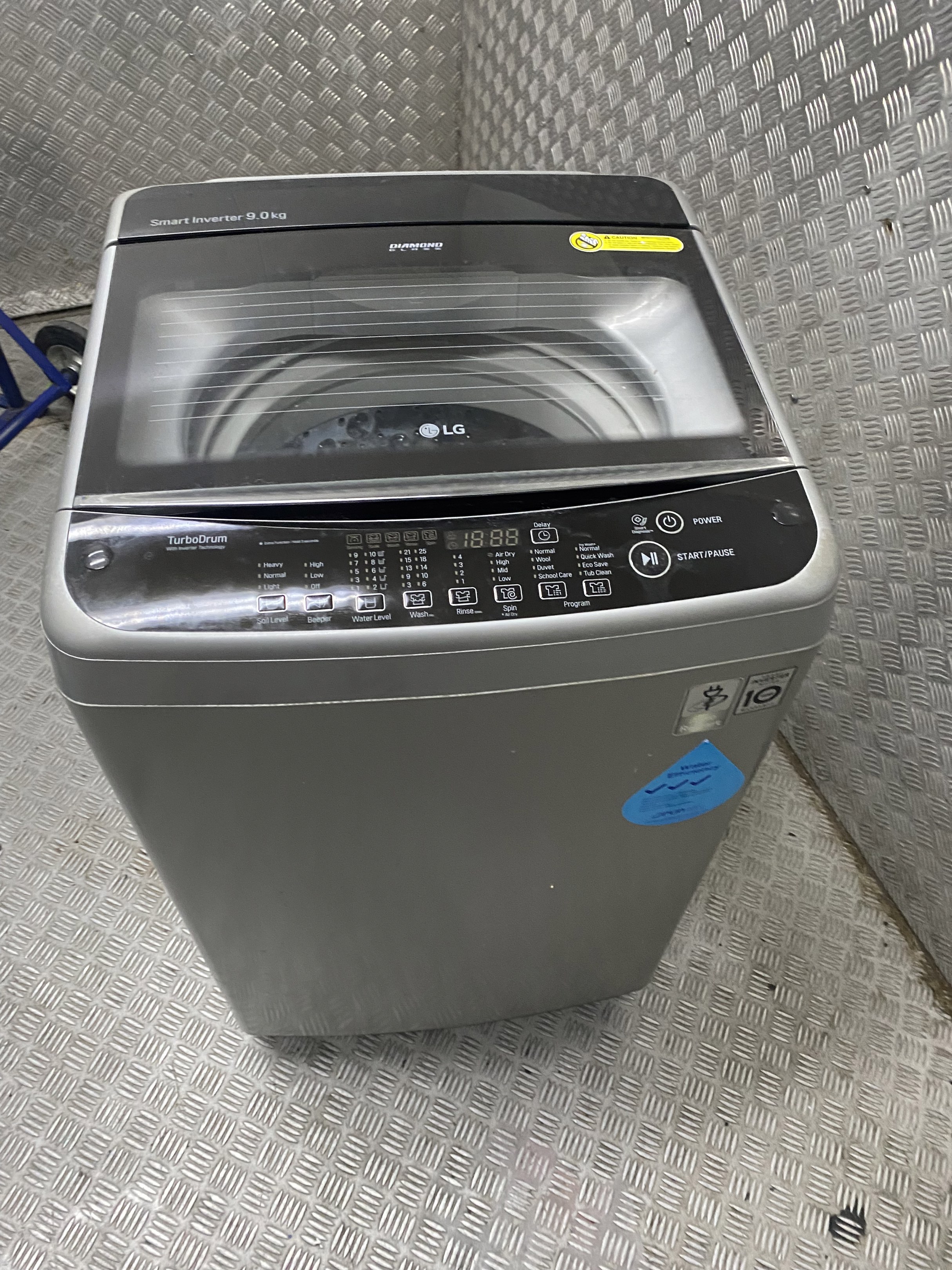 9kg Lg washing machine / washer, TV & Home Appliances, Washing Machines ...