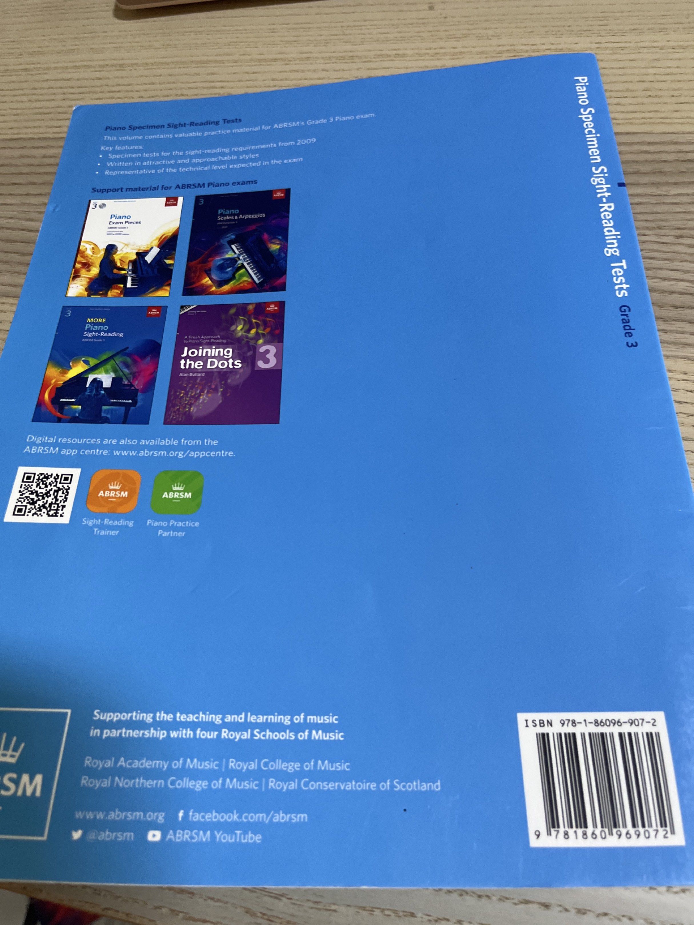 ABRSM piano specimen test grade 3, Hobbies & Toys, Music & Media, Music ...