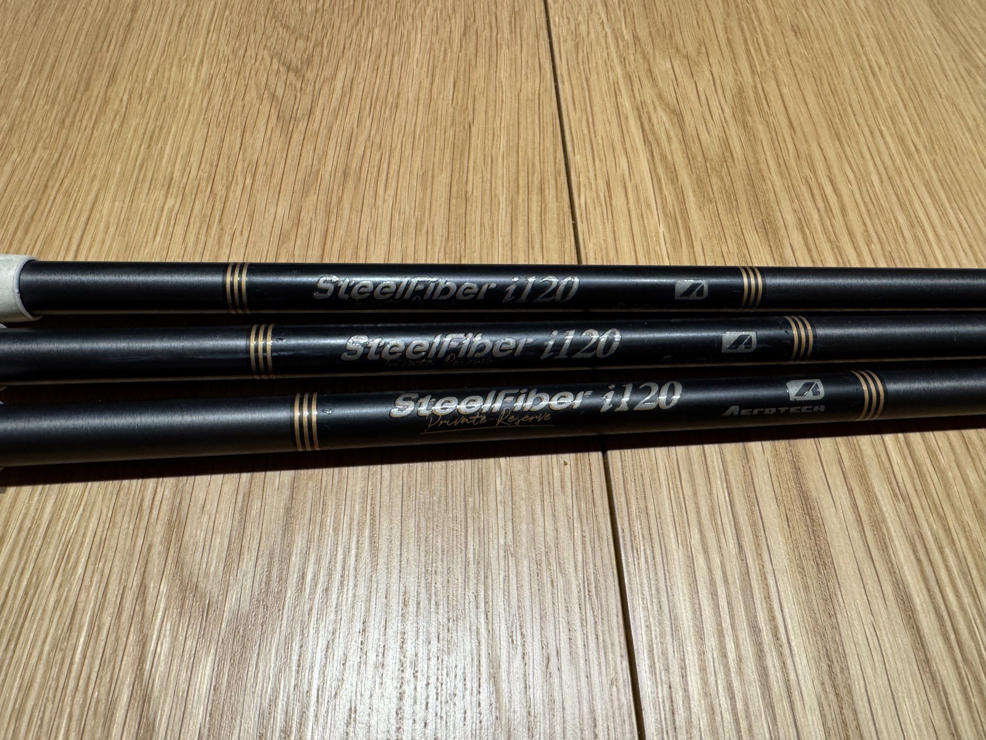Aerotech SteelFiber i120 Graphite wedge shafts, Sports Equipment ...