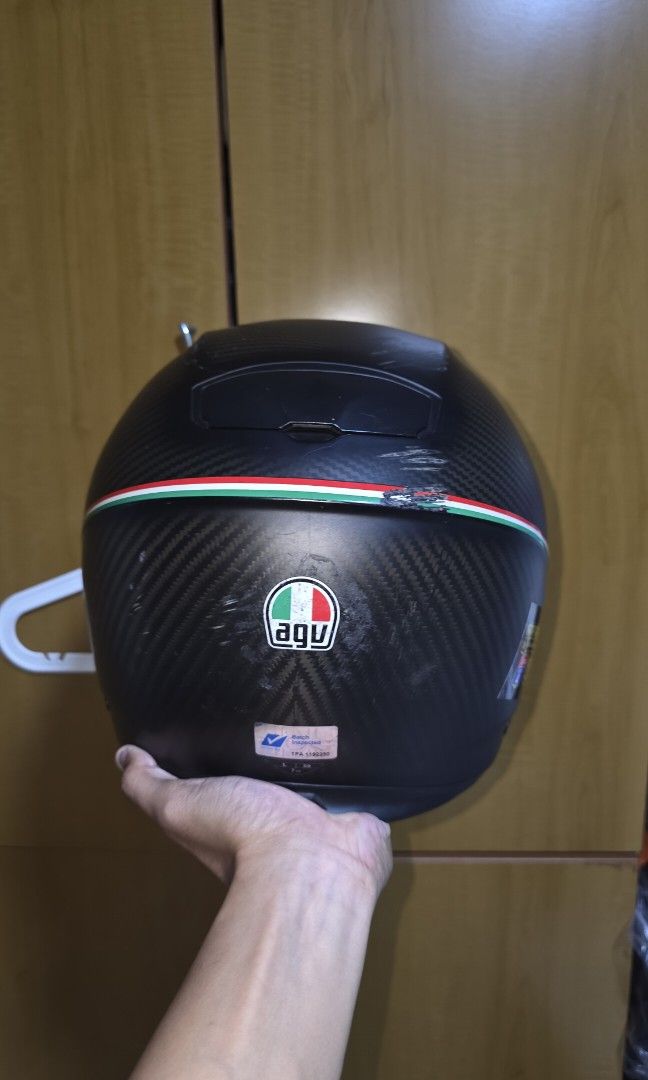 AGV Sportmodular Multi Carbon Helmet, Motorcycles, Motorcycle Apparel ...