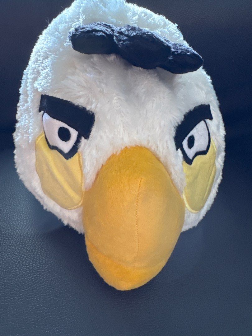 Angry Birds White Bird Plush Toy, Hobbies & Toys, Toys & Games on Carousell