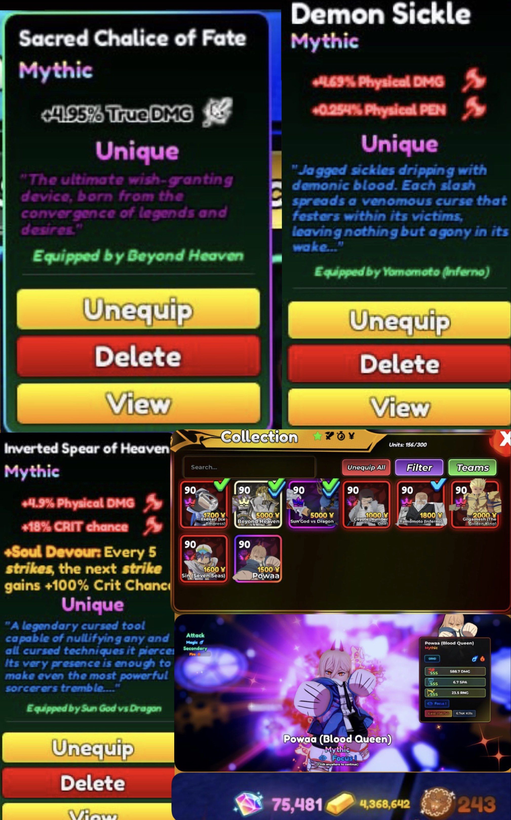 Anime Crusader - 5 Crusaders ENDGAME, Video Gaming, Video Games, Others ...