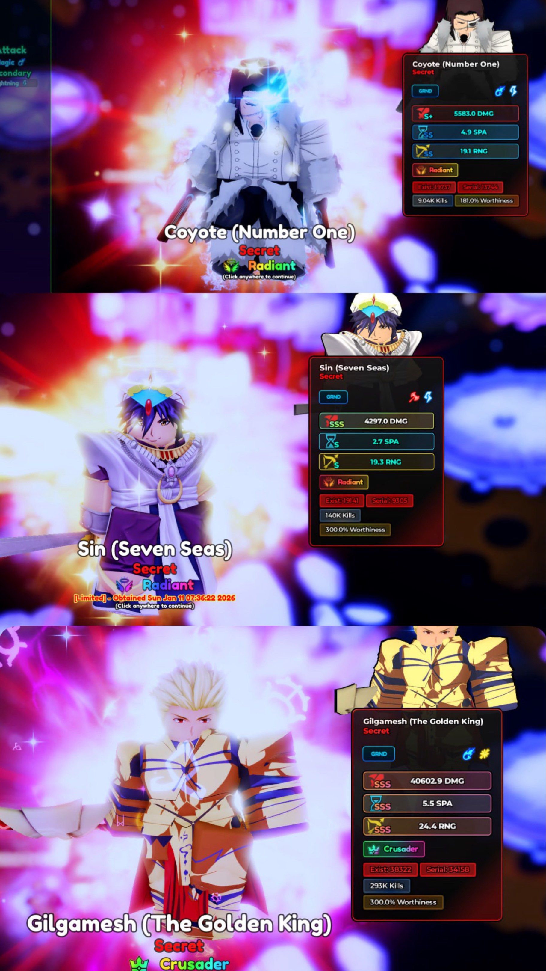 Anime Crusader - 5 Crusaders ENDGAME, Video Gaming, Video Games, Others ...