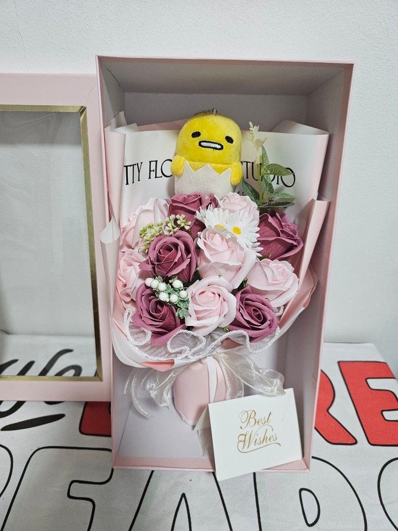 Anpanman Valentine's day bouquet, Hobbies & Toys, Flowers & Bouquets on ...