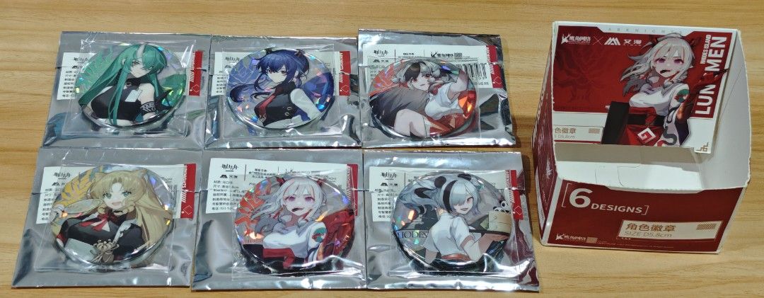 Arknights Badge Set, Hobbies & Toys, Memorabilia & Collectibles, Fan ...