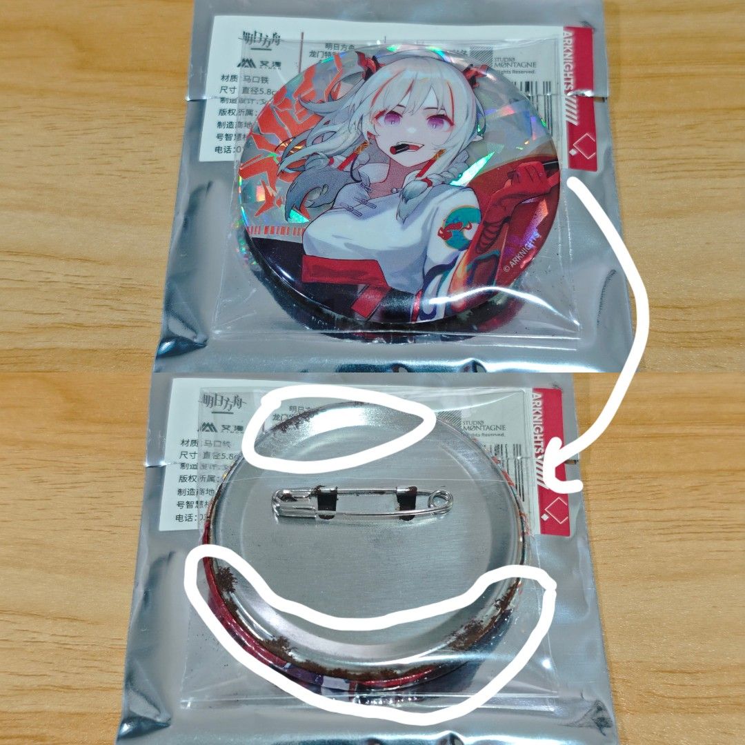 Arknights Badge Set, Hobbies & Toys, Memorabilia & Collectibles, Fan ...