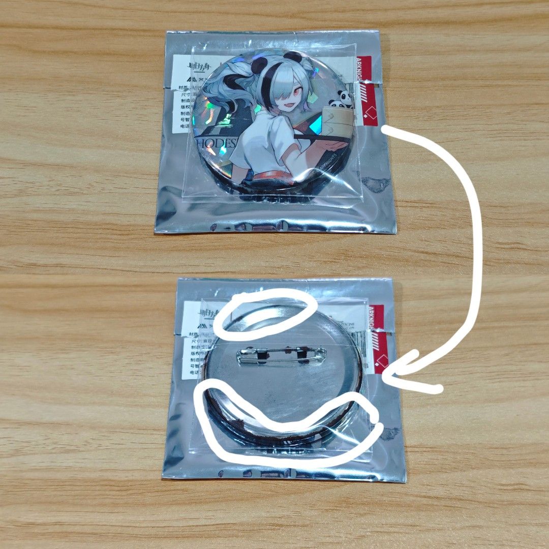 Arknights Badge Set, Hobbies & Toys, Memorabilia & Collectibles, Fan ...