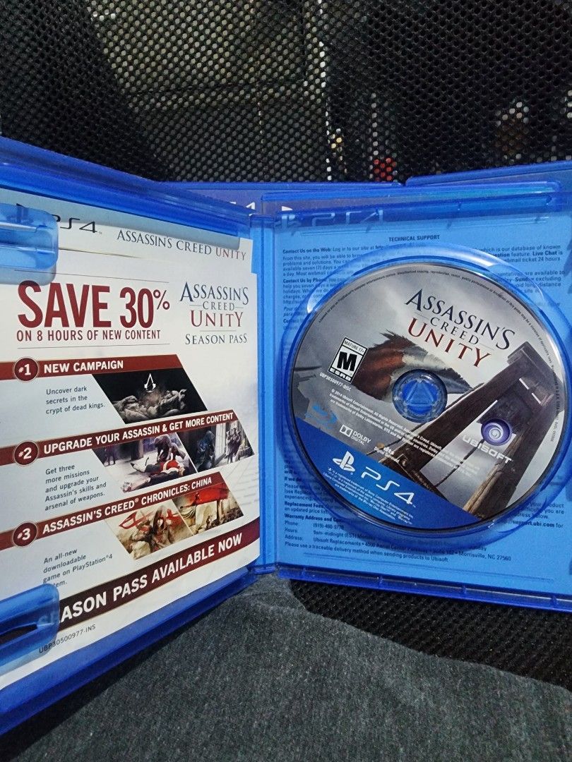 Assassin's Creed Unity - PS4 Limited Edition, Video Gaming, Video Games ...