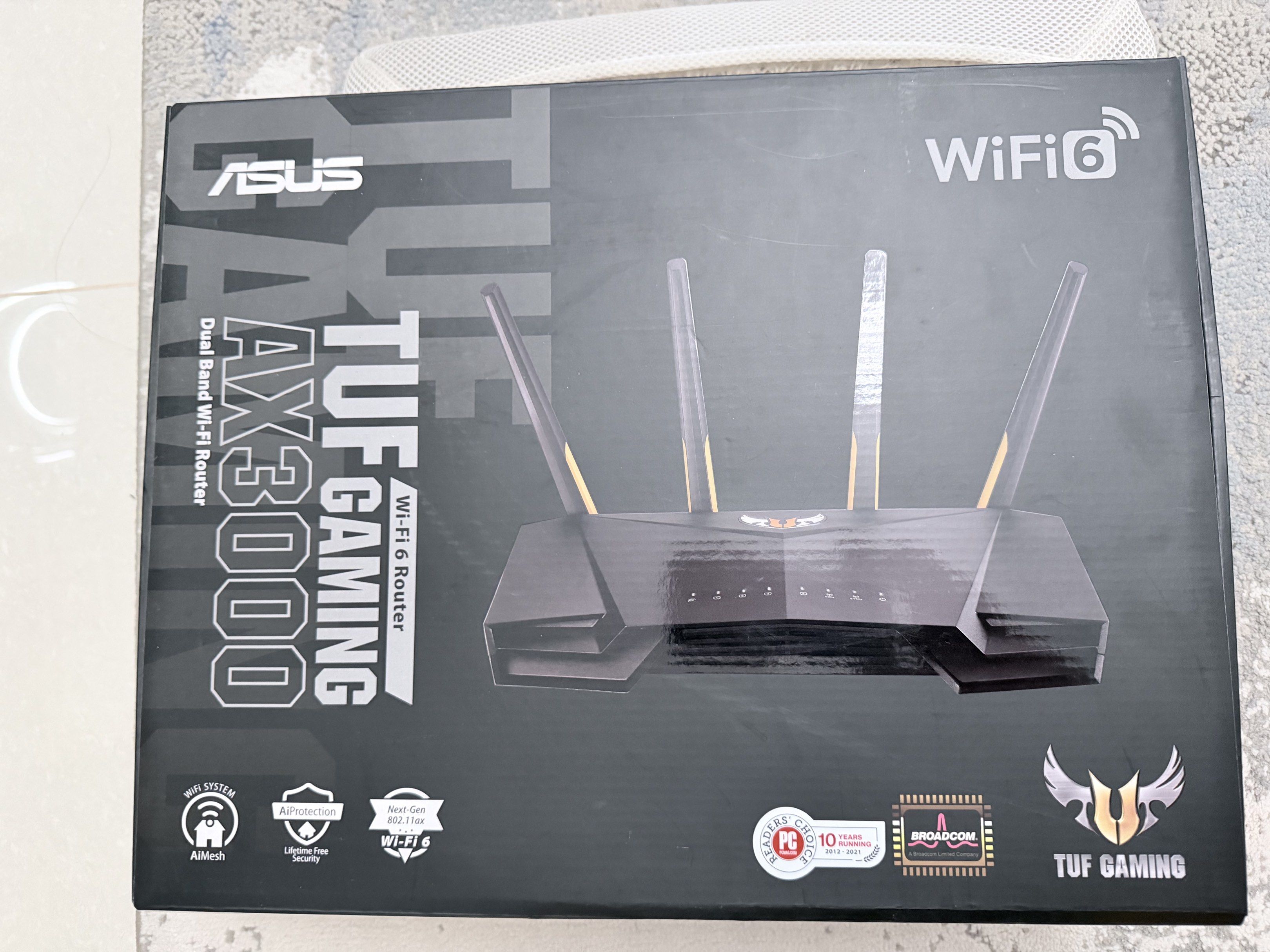 ASUS TUF Gaming AX3000 WiFi 6 Router, Computers & Tech, Parts ...