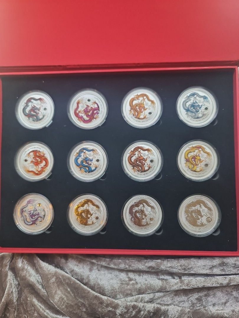 Australian 1 OZ Silver Luna Set series ll, Hobbies & Toys, Memorabilia ...