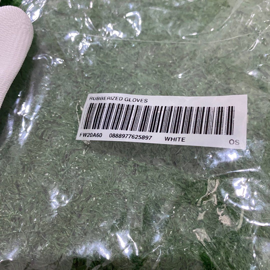 AUTHENTIC 💯 SUPREME 'Box Logo' Rubberized Gloves F/W '20 BRAND NEW ...