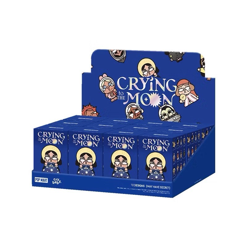 Authentic Pop Mart Cry Baby Crying to the Moon Series Blind Box Full ...