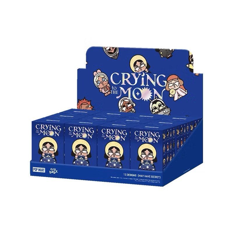 Authentic Pop Mart Cry Baby Crying to the Moon Series Blind Box Full ...