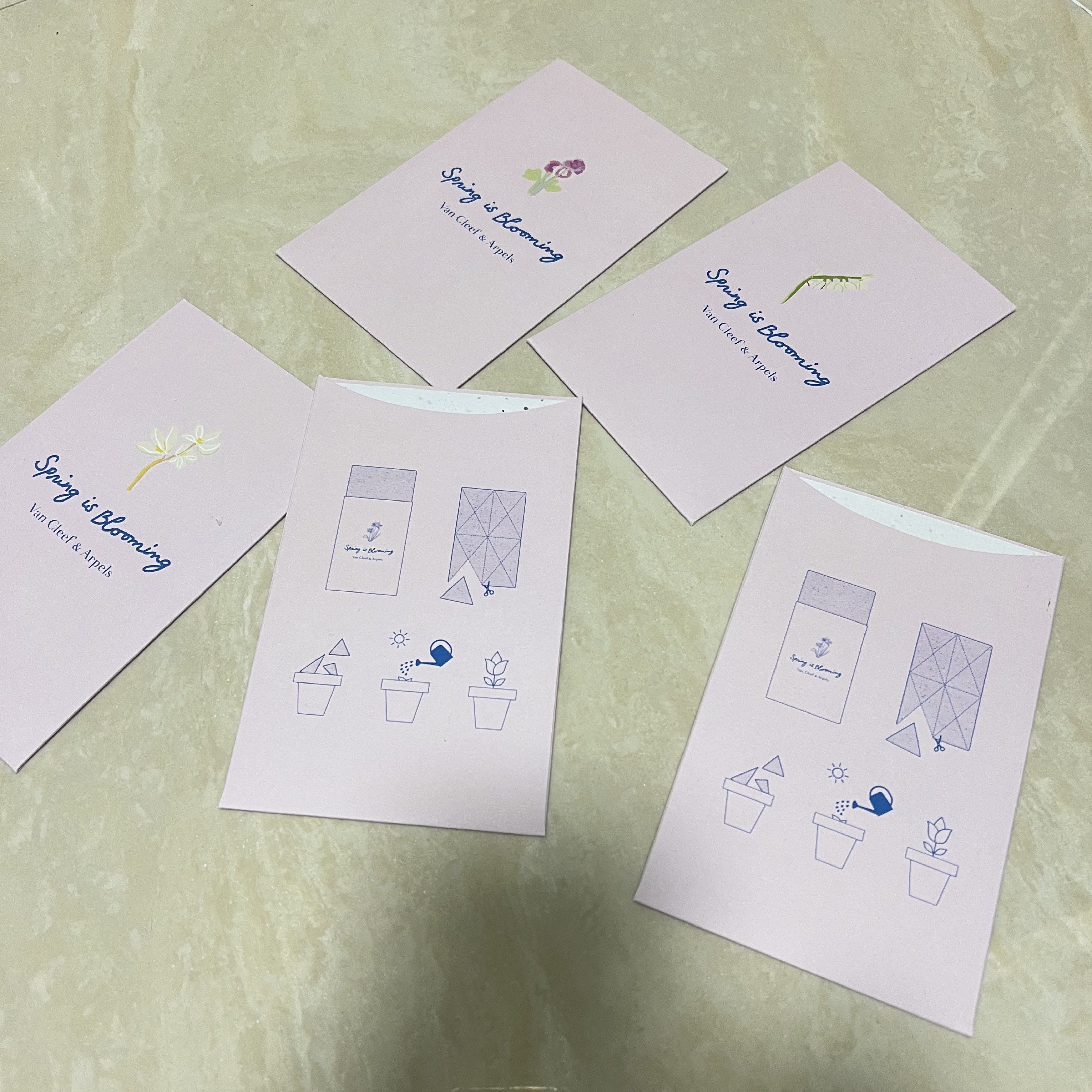 Authentic van cleef & arpels seeds for flower gardening, Hobbies & Toys ...