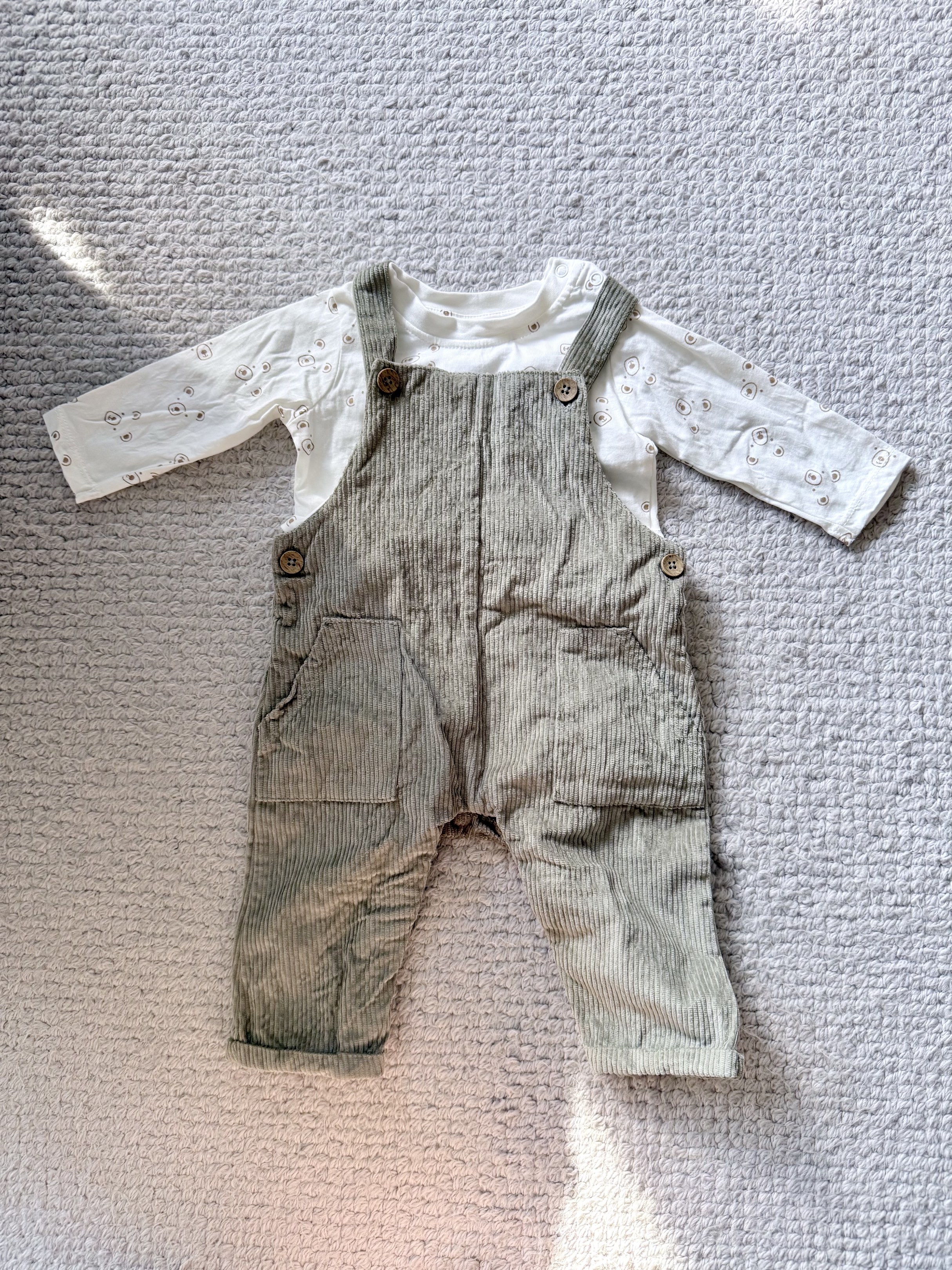 Baby Berry Overalls Set – 3–6M | Baby Berry, Babies & Kids, Babies ...