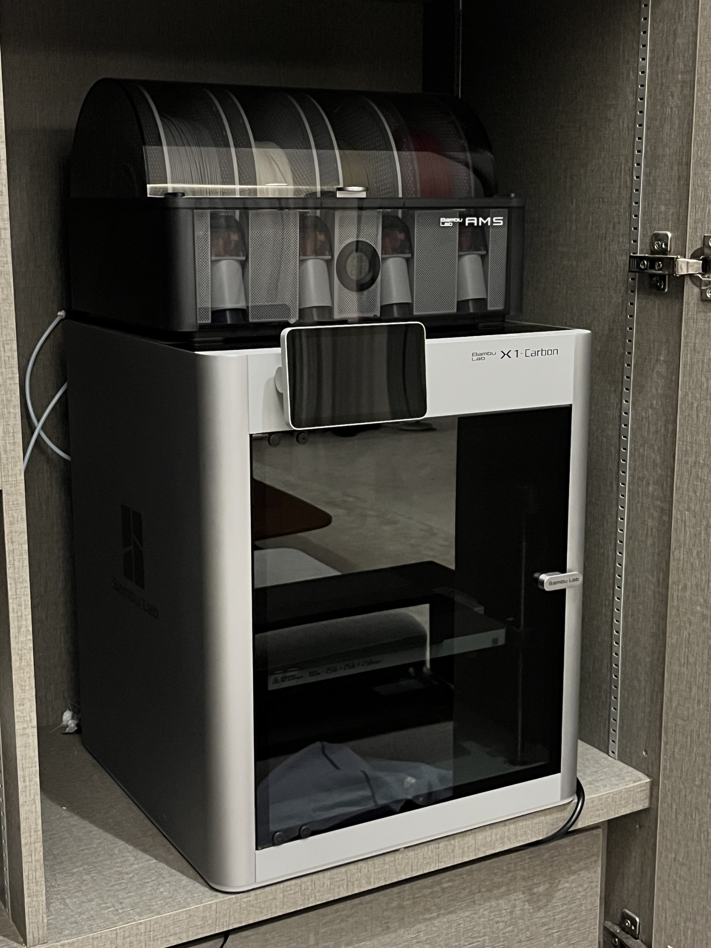 Bambu Lab X1-Carbon 3D Printer with AMS, Computers & Tech, Printers ...