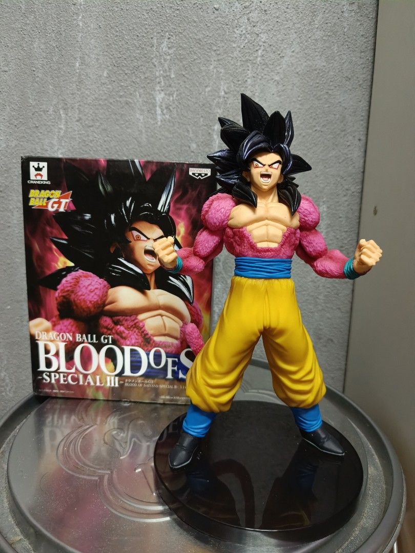 Bandai dragon ball blood of saiyan special 3 - goku super saiyan 4 ss4 ...