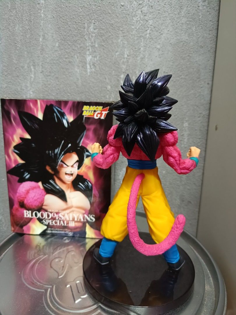 Bandai dragon ball blood of saiyan special 3 - goku super saiyan 4 ss4 ...