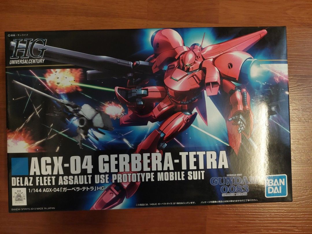 Bandai HG 1/144 AGX-04 Gerbera-Tetra Gundam Model Kit, Hobbies & Toys ...