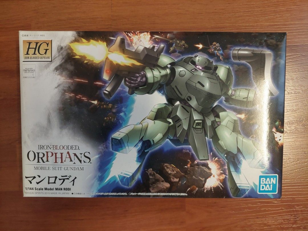 Bandai HG IBO 1/144 Man Rodi Gundam Model Kit, Hobbies & Toys, Toys ...