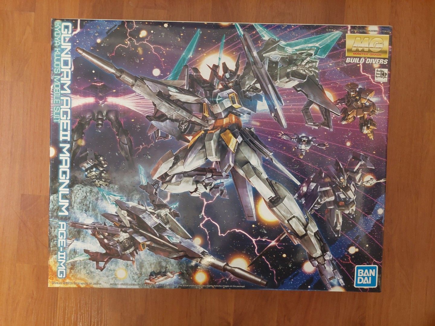 Bandai MG 1/100 Gundam AGEII Age-ii Magnum, Hobbies & Toys, Toys ...