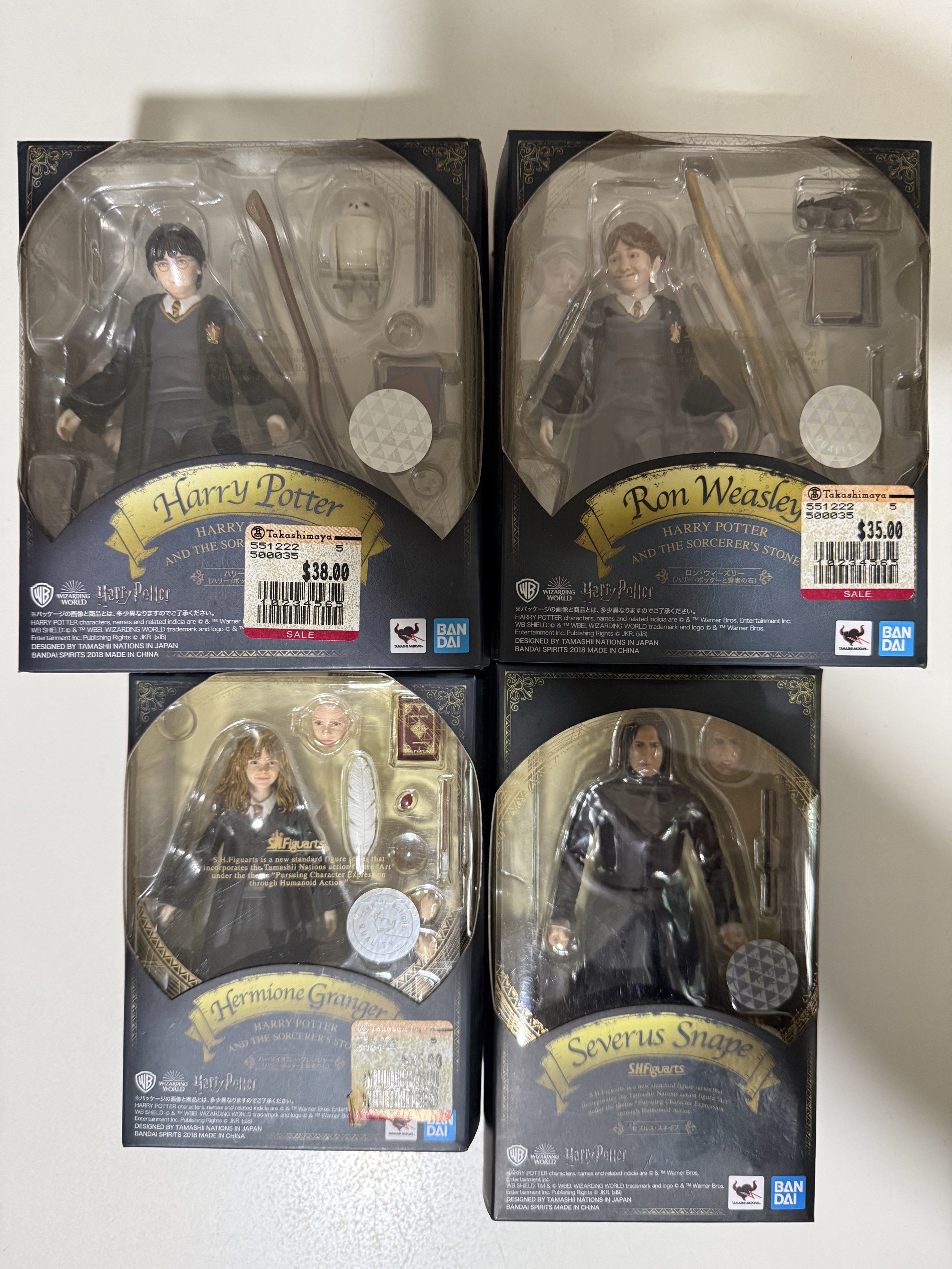 Bandai S.H. Figuarts Harry Potter Bundle, Hobbies & Toys, Toys & Games ...