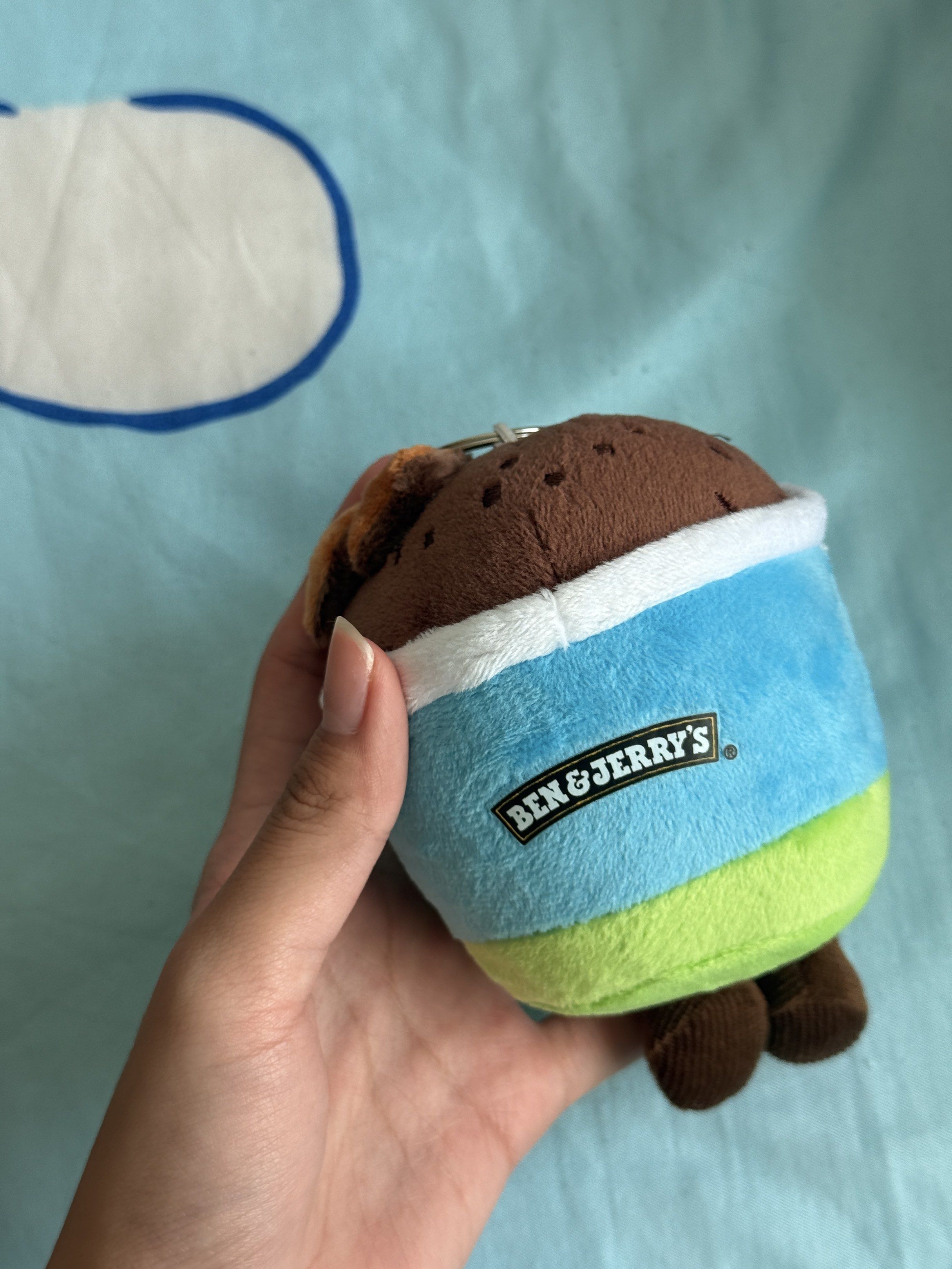 Ben & Jerry's Ice Cream Plushie Keychain, Hobbies & Toys, Toys & Games ...