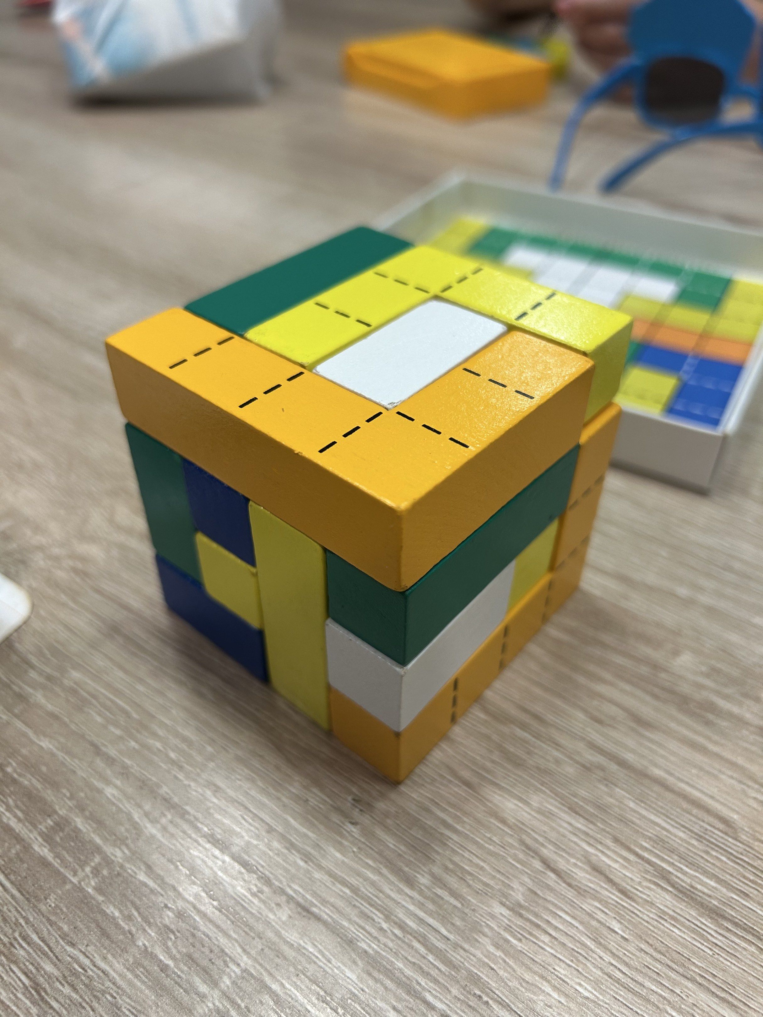 Benesse Wooden Puzzle Cube - Educational Toy, Hobbies & Toys, Toys ...