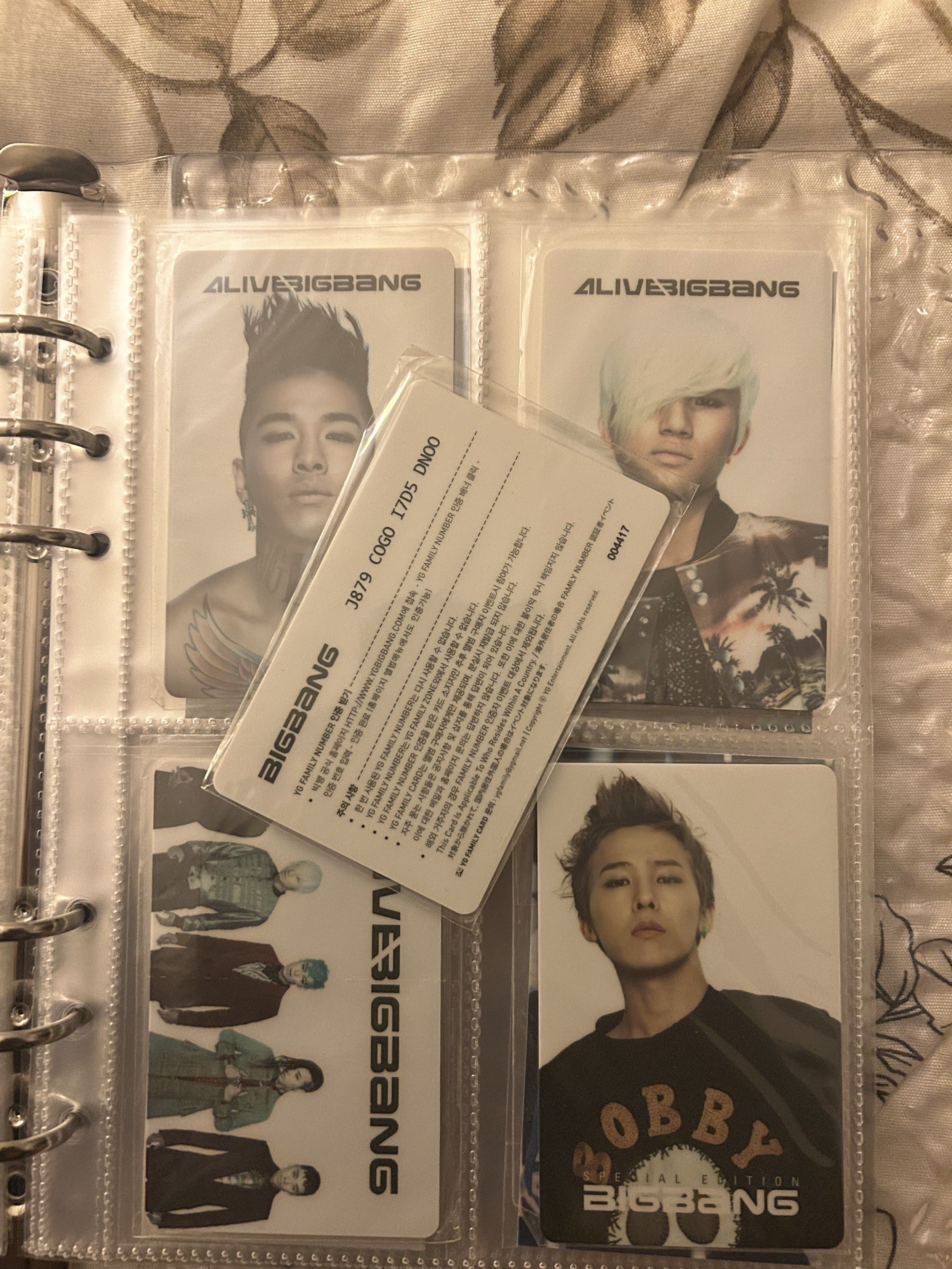 Big Bang Alive Photocard/PC [Rare, OOP], Hobbies & Toys, Memorabilia & Collectibles, K-Wave on ...