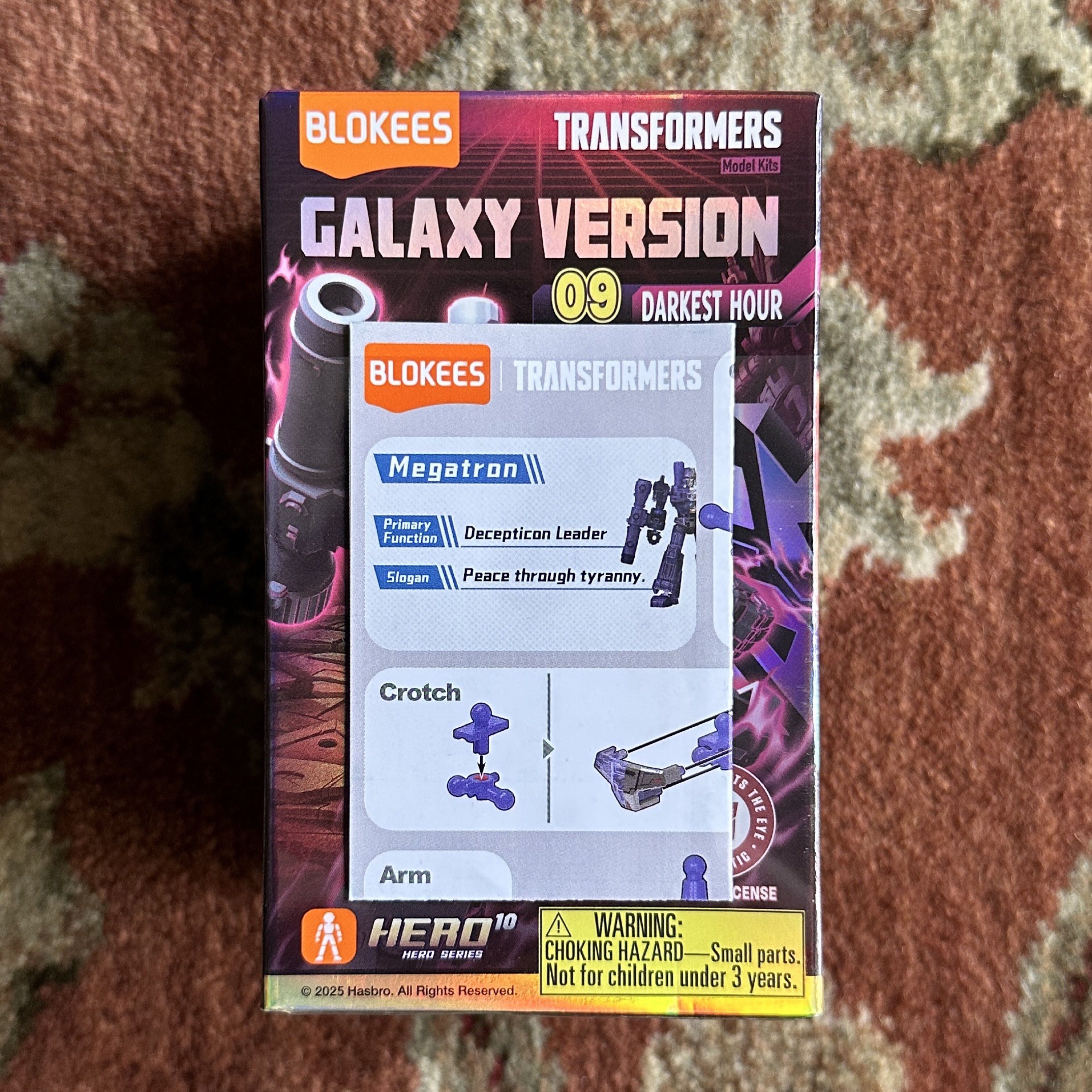 Blokees Transformers GV09 Secret Megatron, Hobbies & Toys, Toys & Games ...