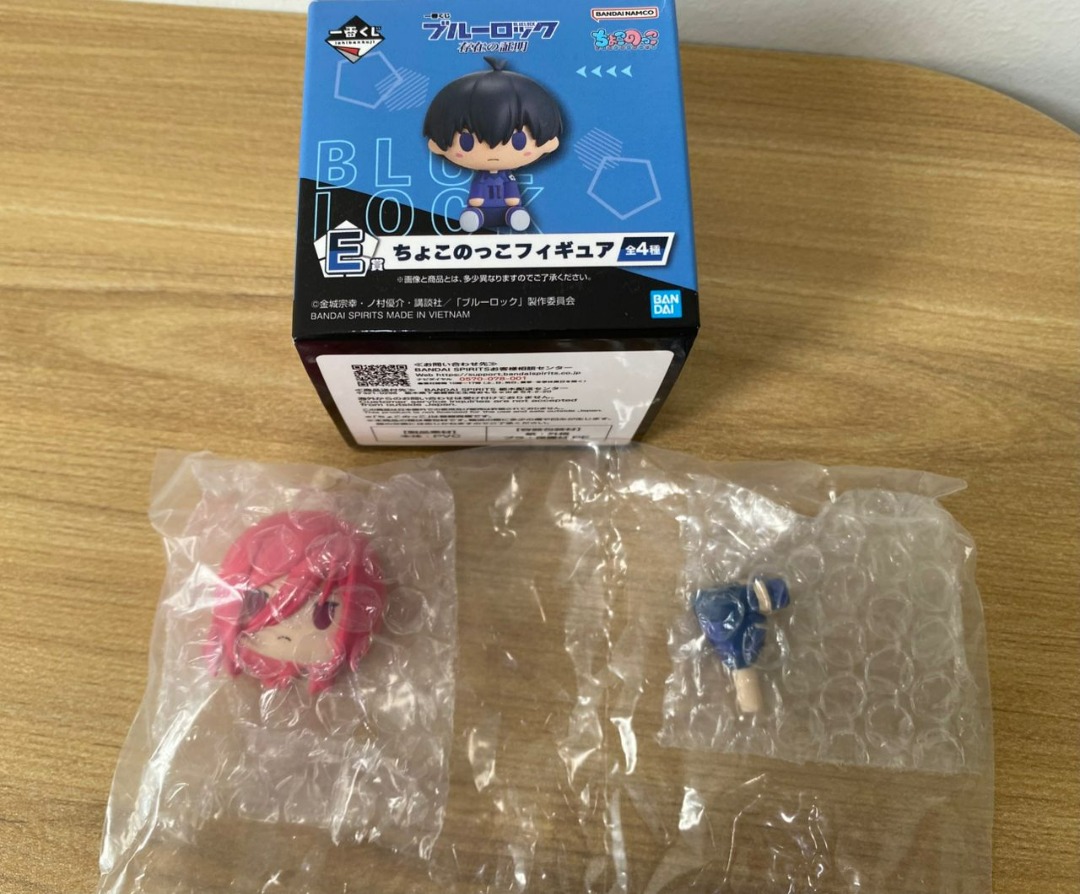 Blue Lock Bandai Ichiban Kuji E Prize Chokonokko Hyoma Figure, Hobbies ...