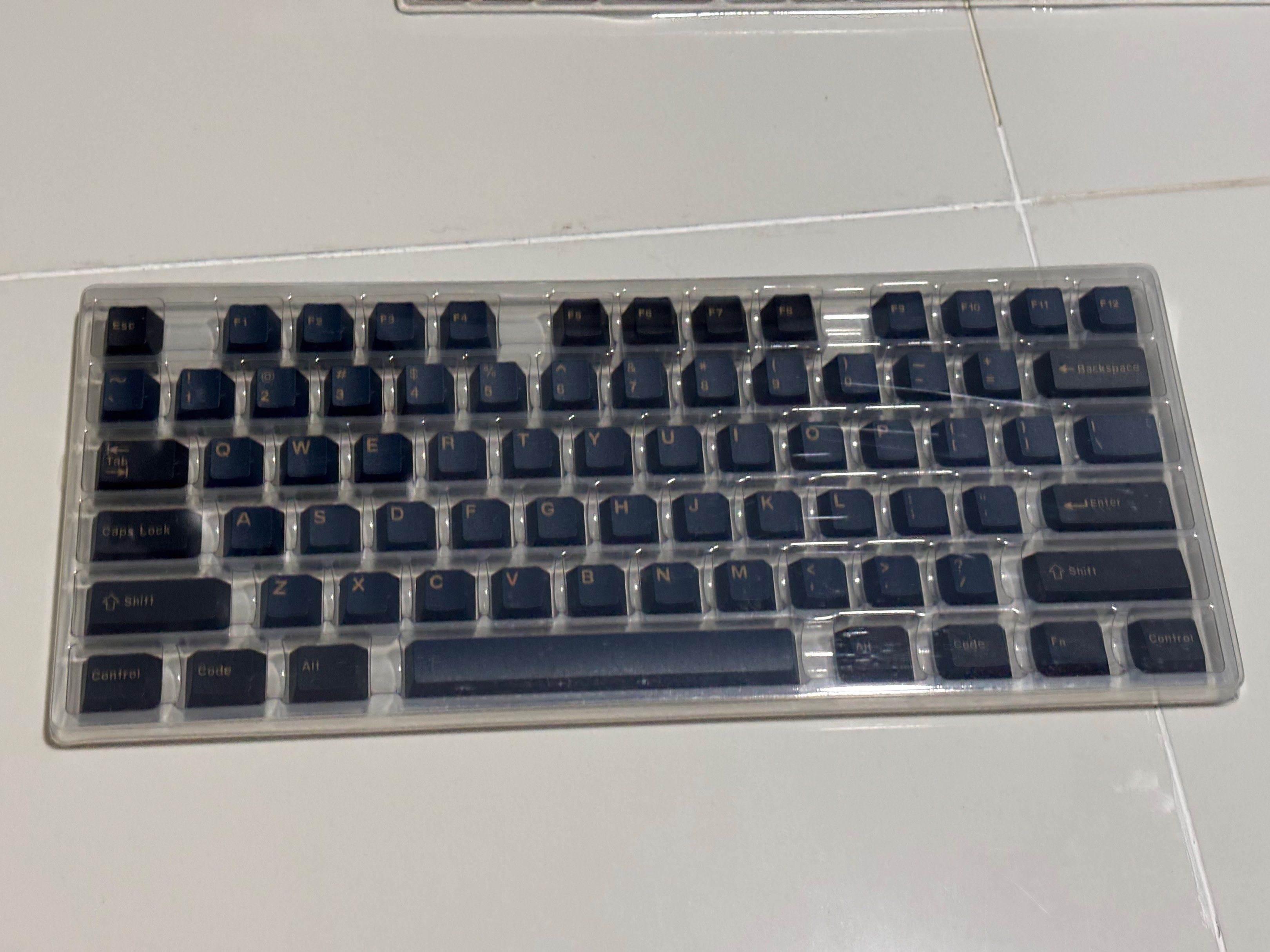 Blue Samurai Cherry Profile PBT Double Shot for Mechanical Keyboards ...