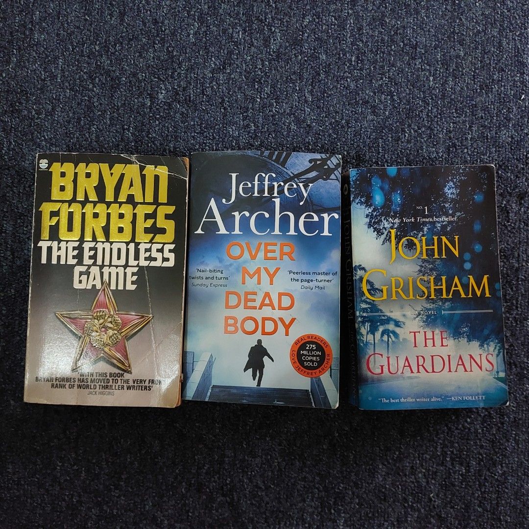 Book bundle: The Guardians -John Grisham, The Endless Game - Byran ...