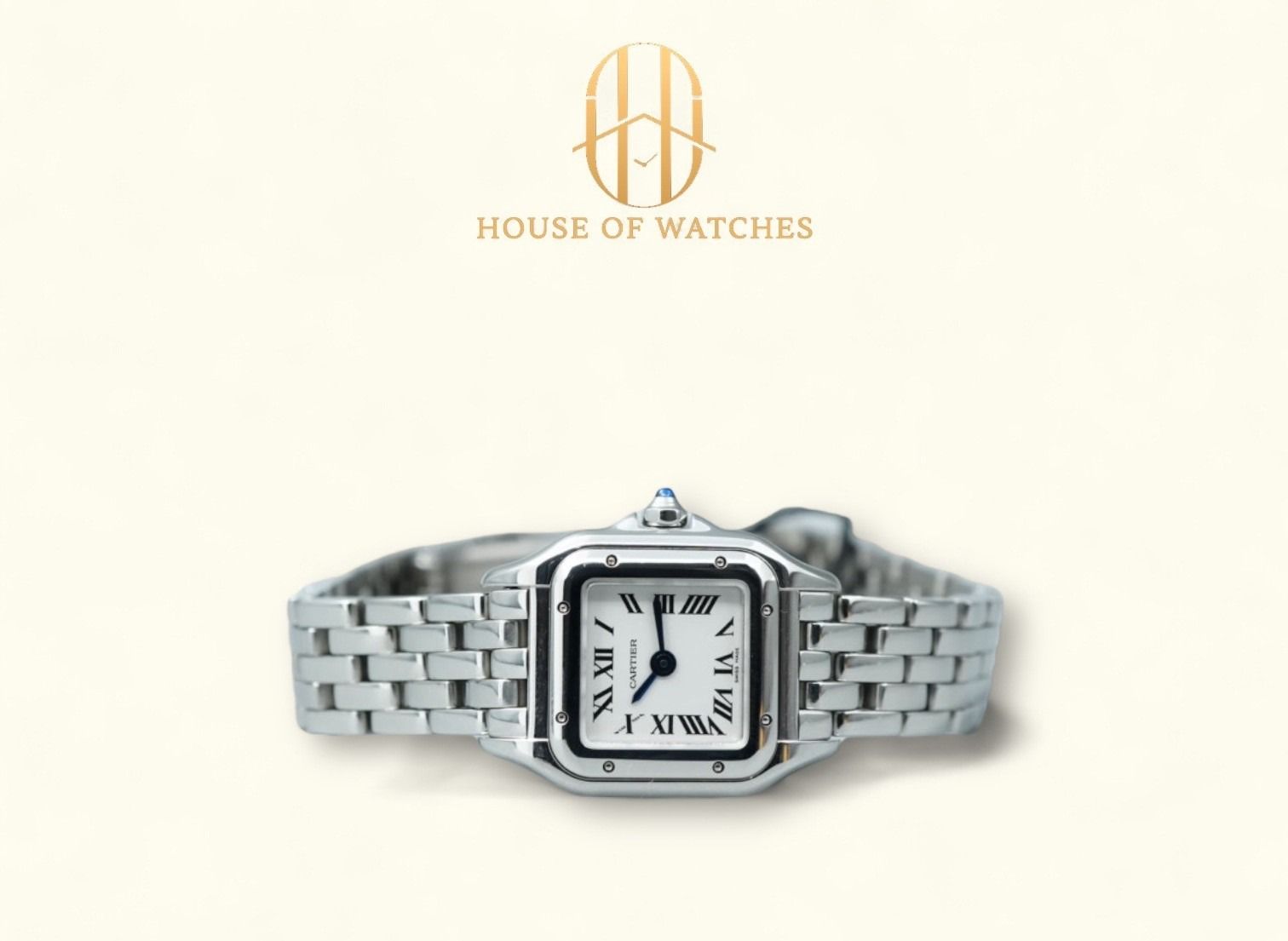 Brand New January 2026 Cartier Panthere De Cartier Silver Mini Model ...