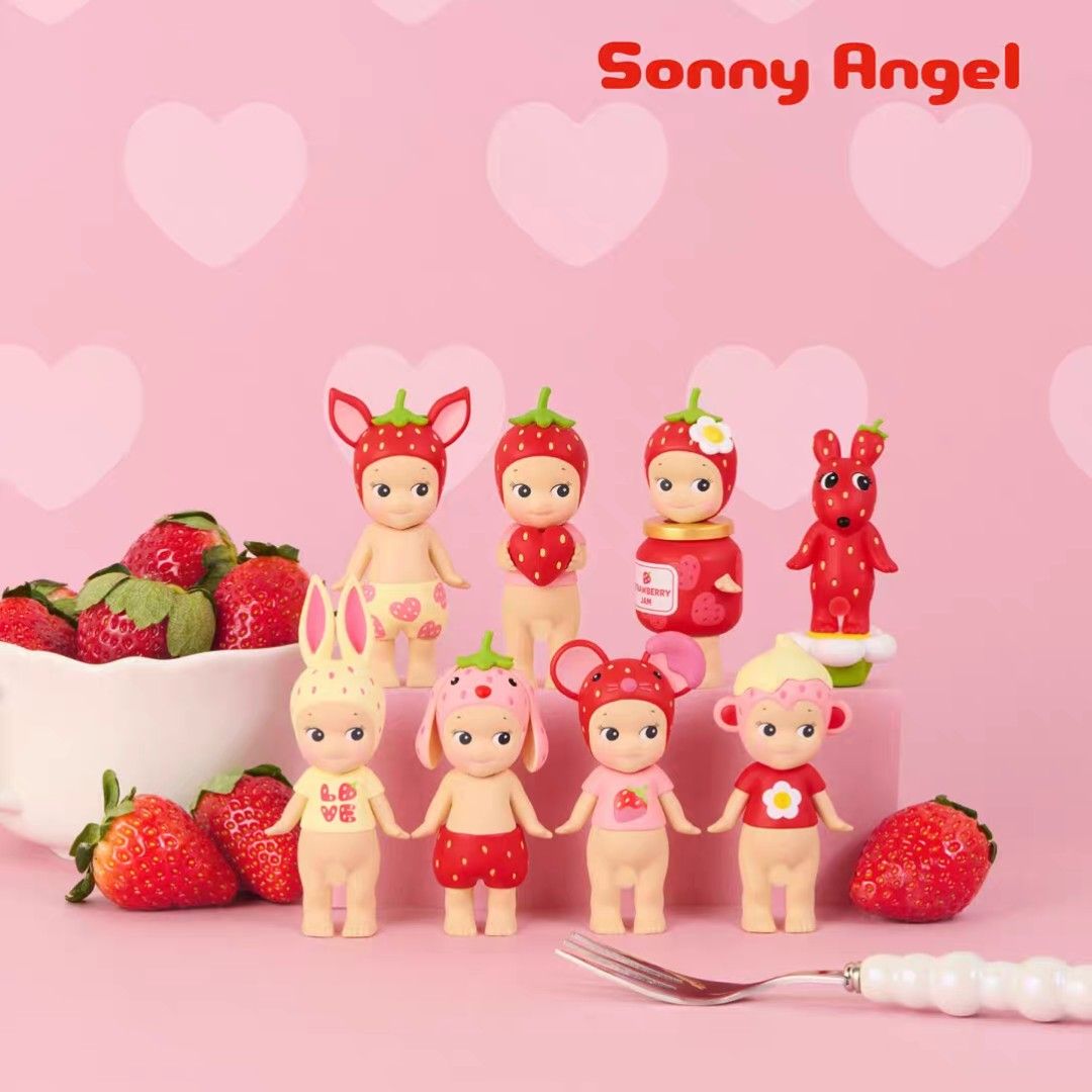 [BRAND NEW! SONNY ANGEL] SONNY ANGEL STRAWBERRY LOVE SERIES FULL SET ...