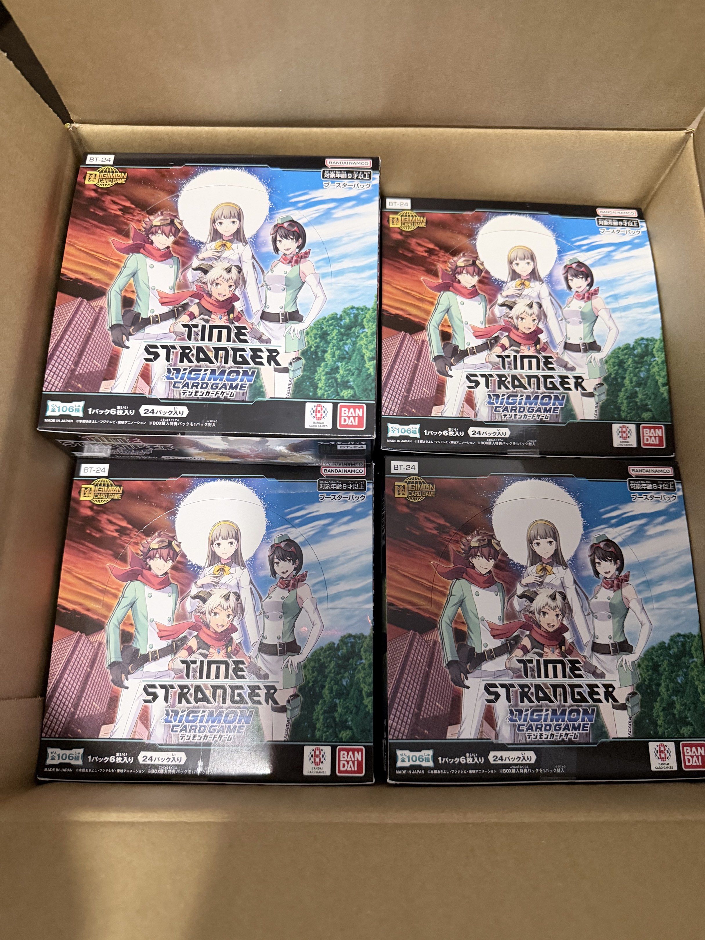 BT24 Digimon Card Game - Time Stranger Booster Box, Hobbies & Toys ...