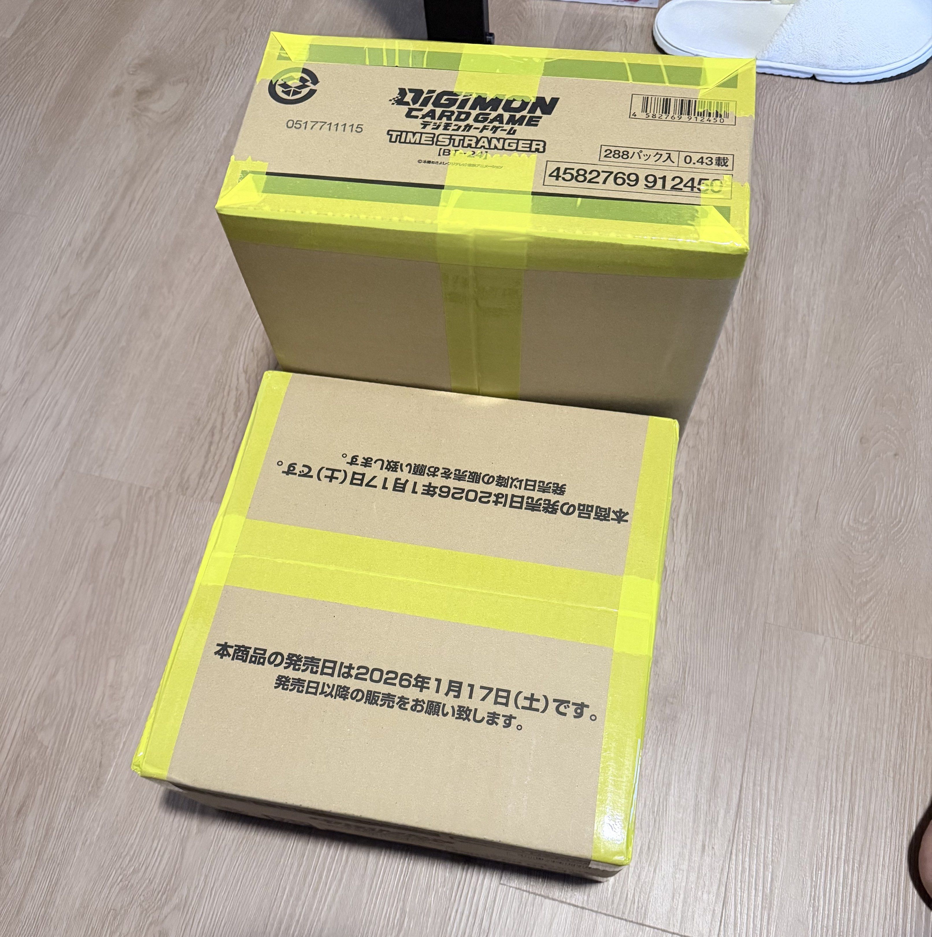 BT24 Digimon Card Game - Time Stranger Booster Box, Hobbies & Toys ...