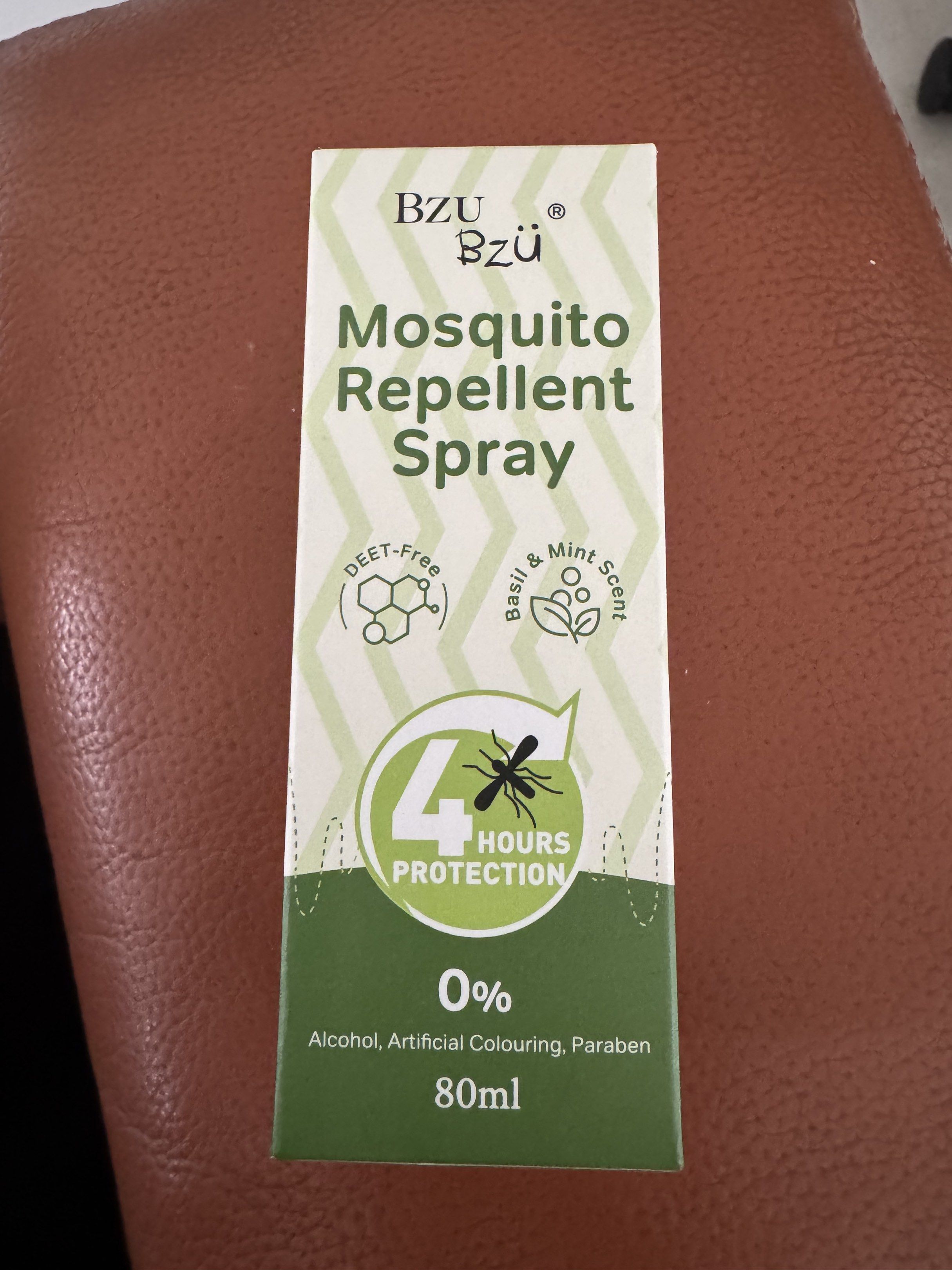 BZU BZU Mosquito Repellent Spray - 80ml, Babies & Kids, Going Out ...