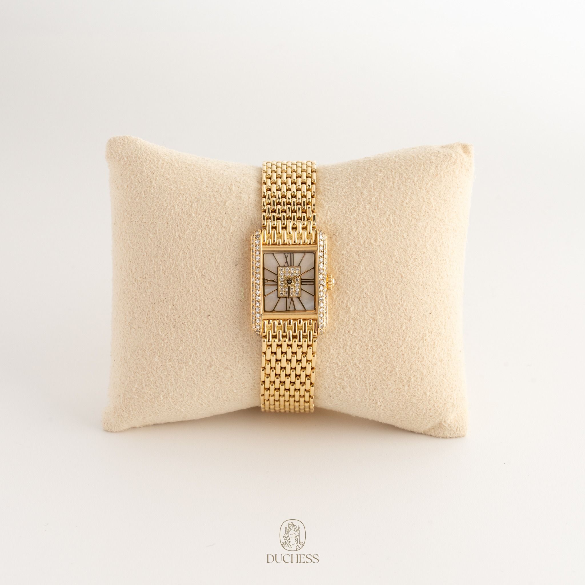 Cartier Tank Louis SM Milanese Mesh Bracelet, Luxury, Watches on Carousell