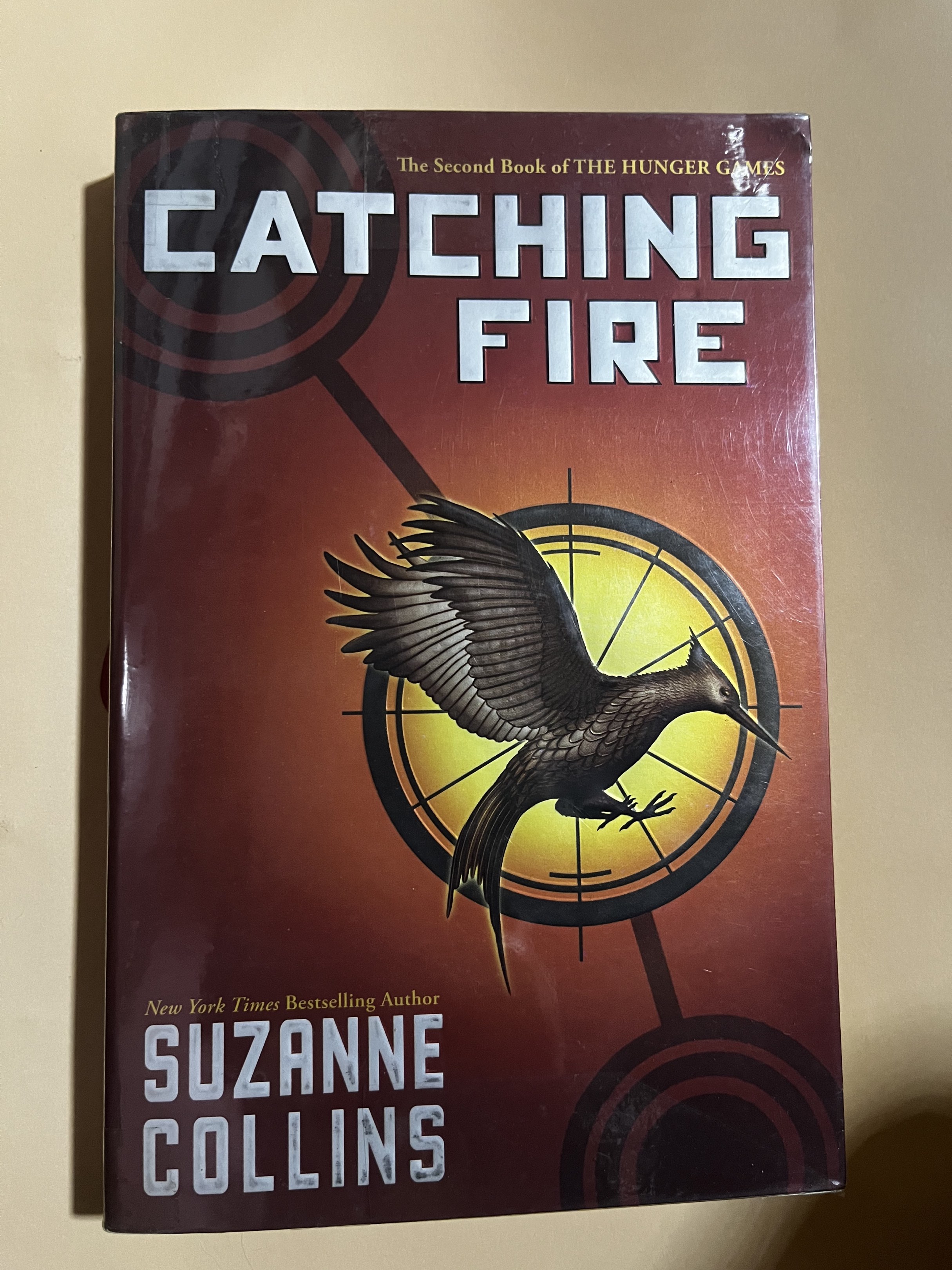Catching Fire by Suzanne Collins (Paperback), Hobbies & Toys, Books ...