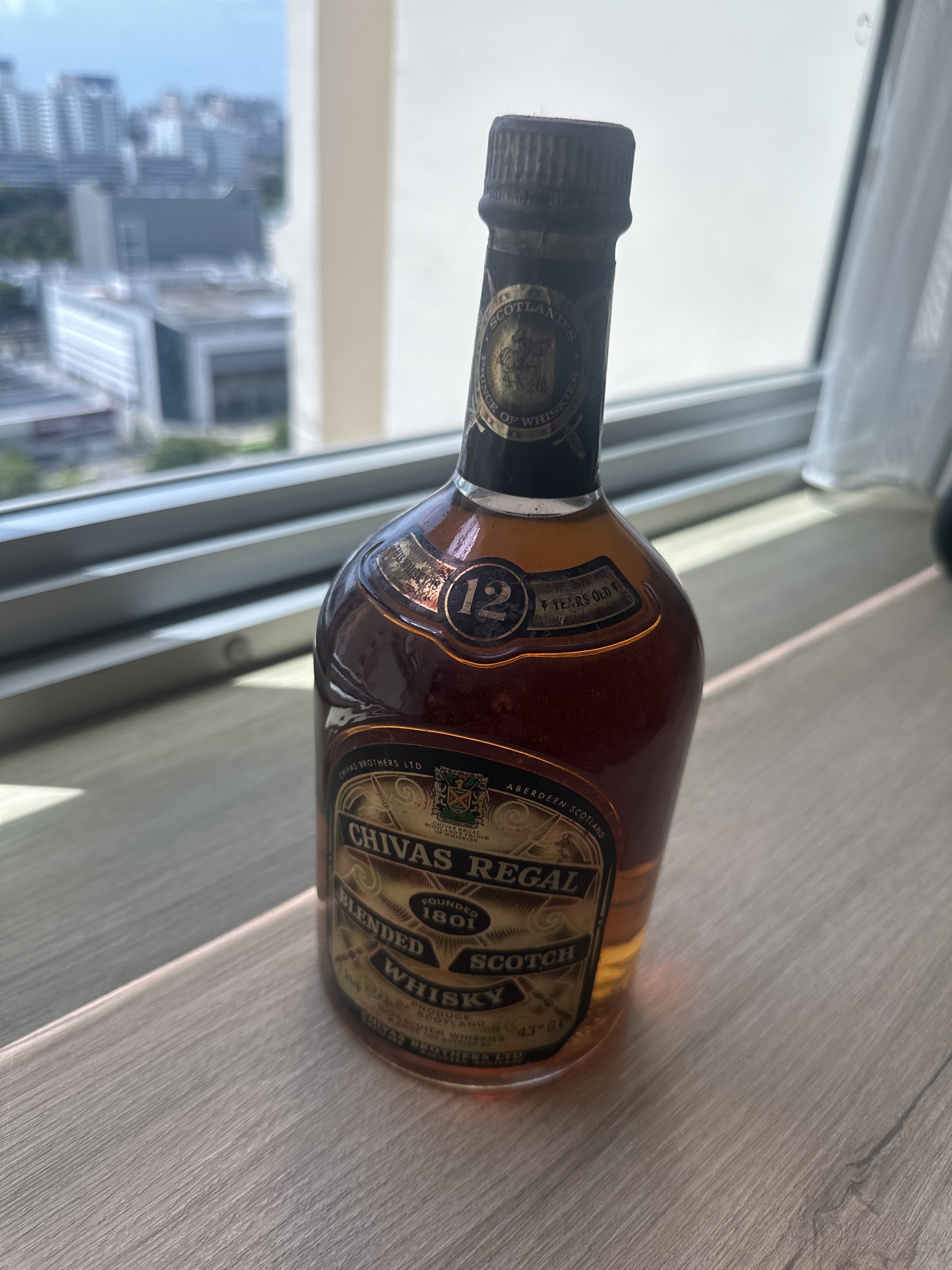 Chivas Regal 12 Year Old Blended Scotch Whisky, Food & Drinks ...