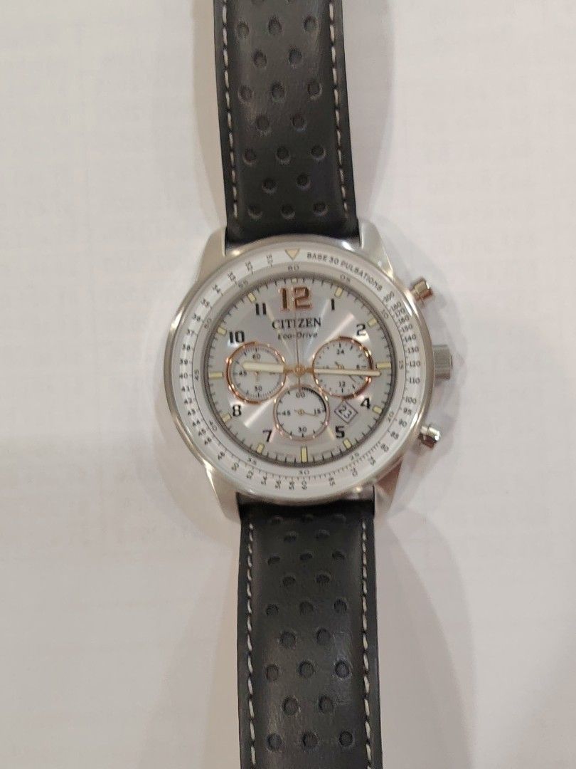 New Citizen Eco-Drive Chronograph Watch, Men's Fashion, Watches ...