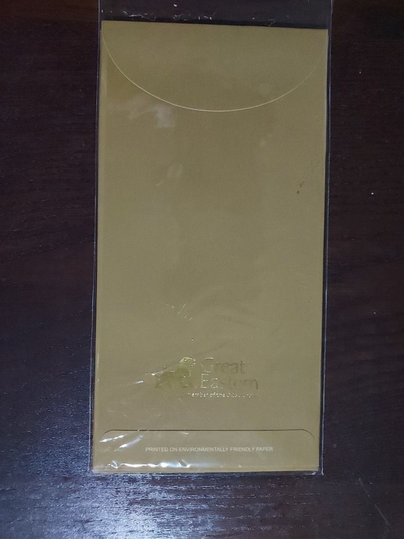 CNY Great Eastern Red Packets (5 pieces) Happy Chinese New Year Gold ...