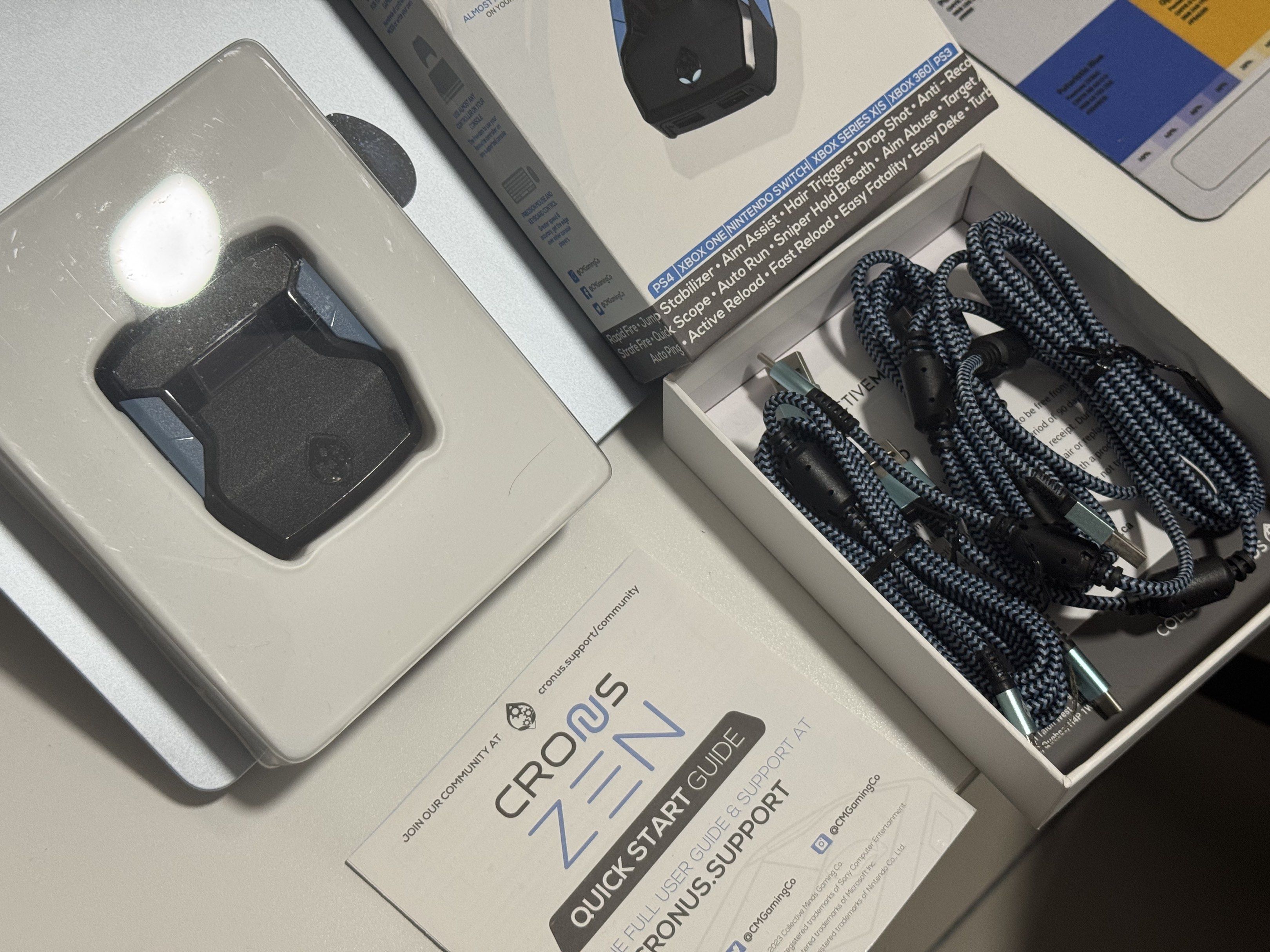 Cronus Zen with Scripts PS5 XBOX PC, Video Gaming, Video Game Consoles ...