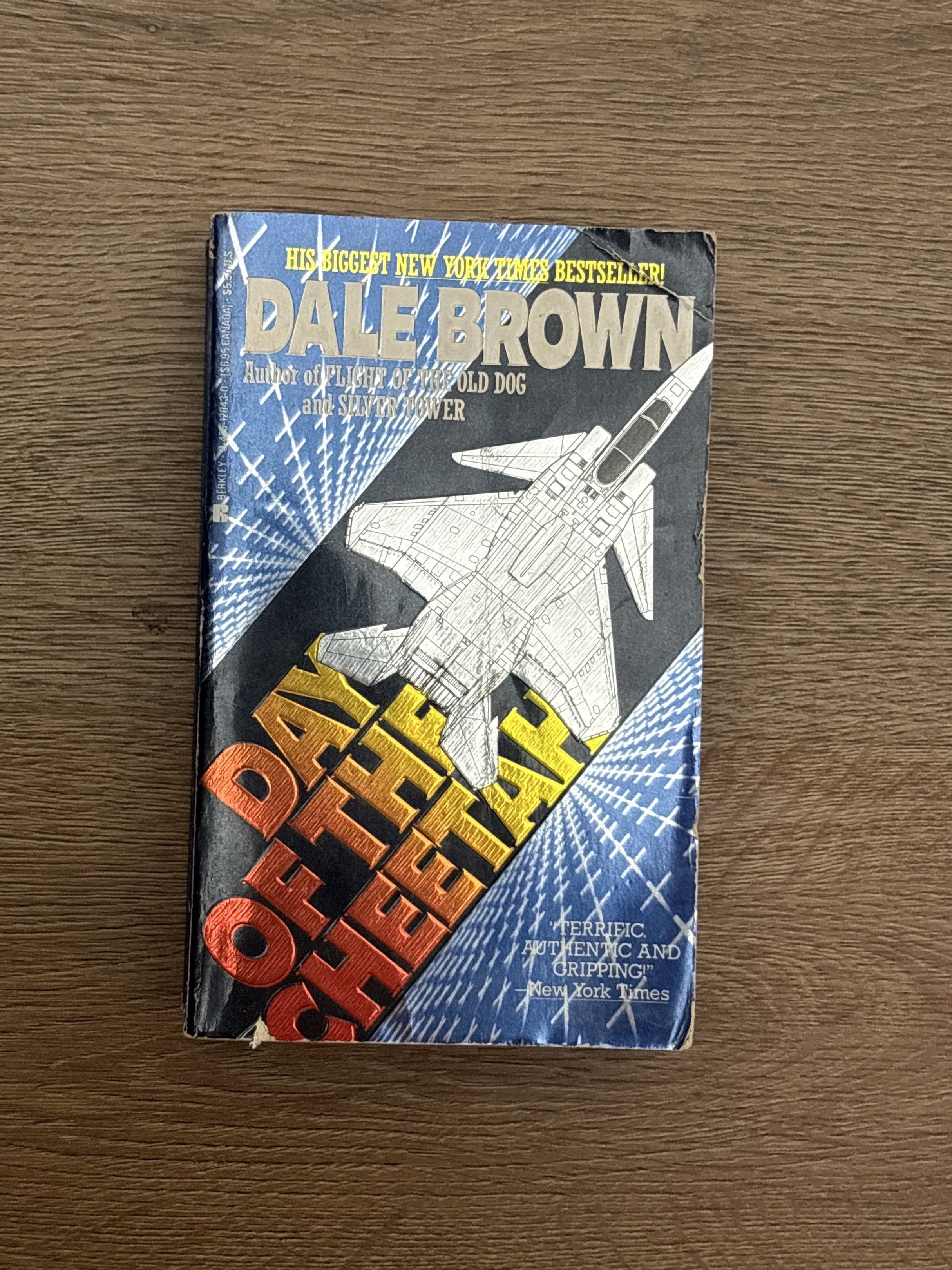 Dale Brown Day of the Cheetah Book, Hobbies & Toys, Books & Magazines ...