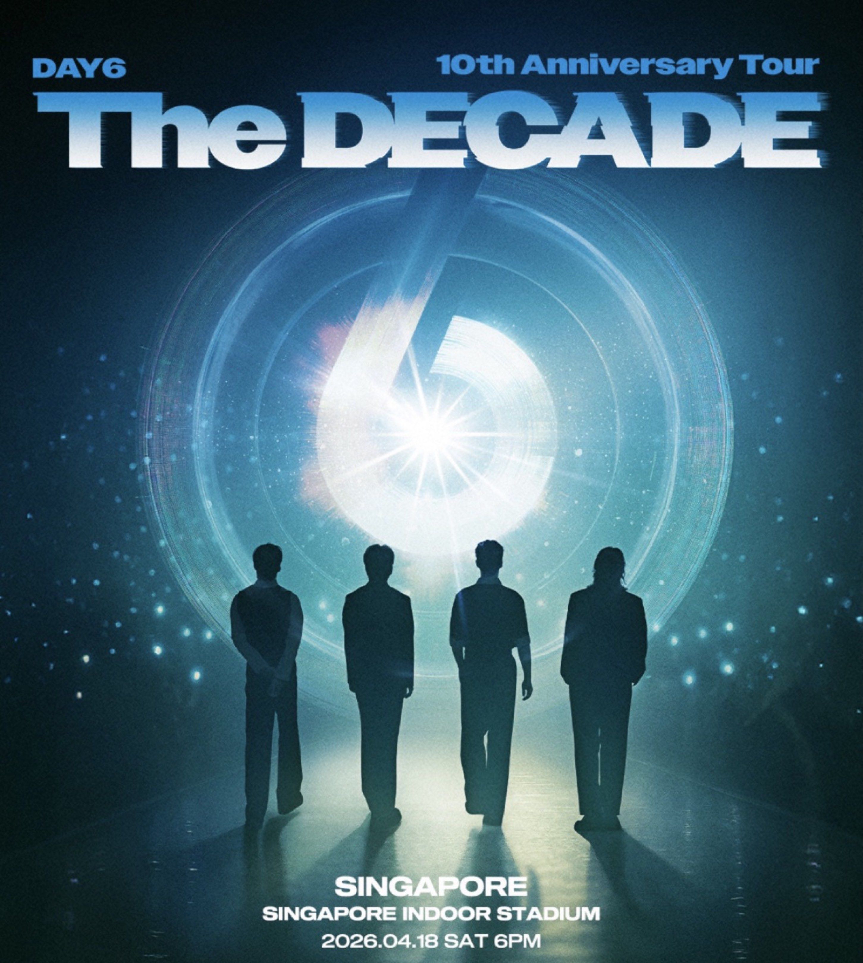 DAY6 10th Anniversary Tour - The Decade - Singapore Tickets, Tickets ...